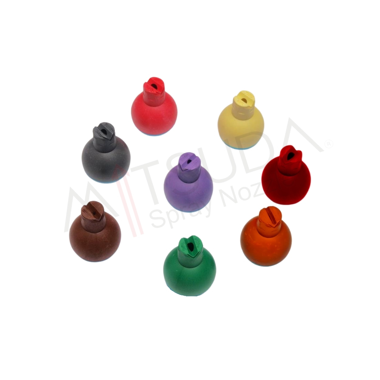 Self-spherical Flat Jet Nozzle